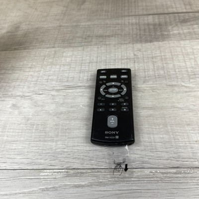 Sony RM-X231 Wireless Car Audio Stereo Receivers Remote Control for MEX ...