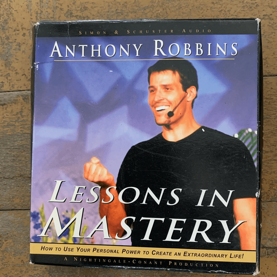 Anthony Robbins Lessons In Mastery Audiobook Disc 4 | eBay