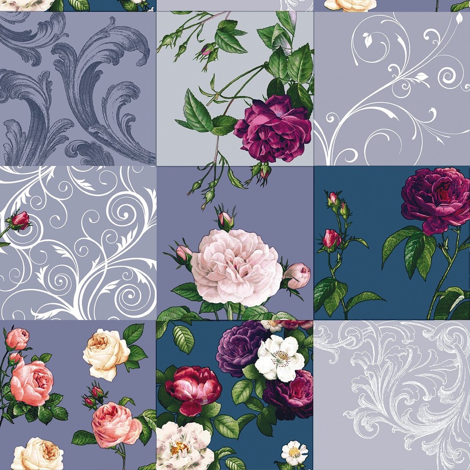 Wipe Clean PVC Tablecloth Wipeable Vinyl Oilcloth Rectangle Table Cover ...