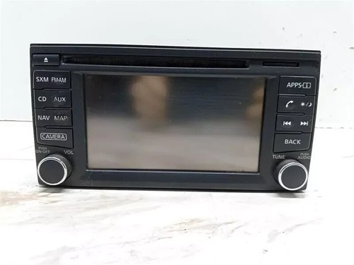 2014 NISSAN SENTRA AM FM STEREO CD RADIO RECEIVER WITH NAVIGATION OEM ...