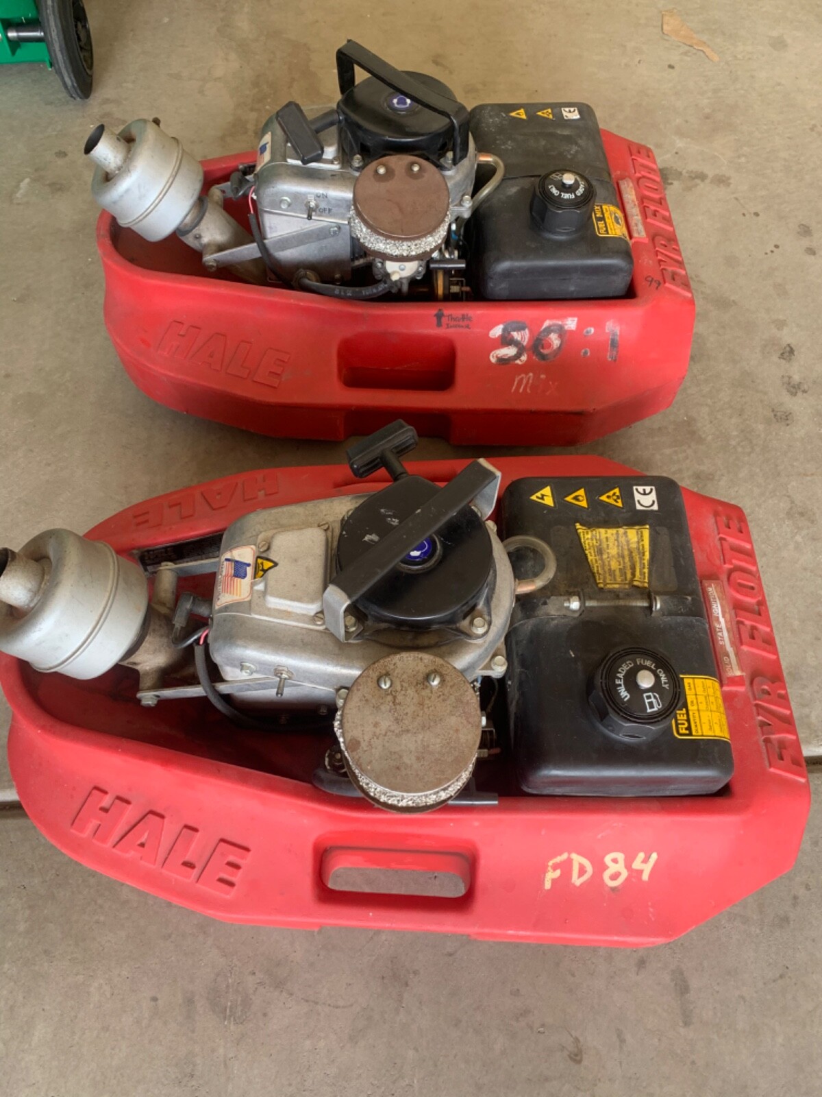 Hale Fyr Flote Firefighter Floating Pump Wildland Firefighting Floto ...