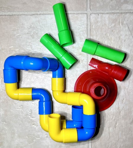 Quercetti Saxoflute Building Blocks 16 Pieces Build Your Own Instrument ...