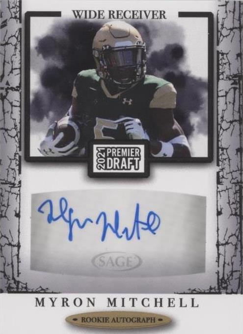 2021 Sage Premier Draft Myron Mitchell #A41 for sale | eBay
