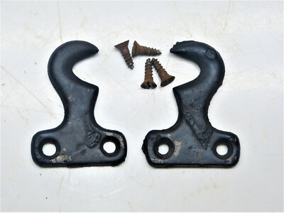 2 Cast Iron Singer Treadle Sewing Machine Hooks, Drawer or Frame ...