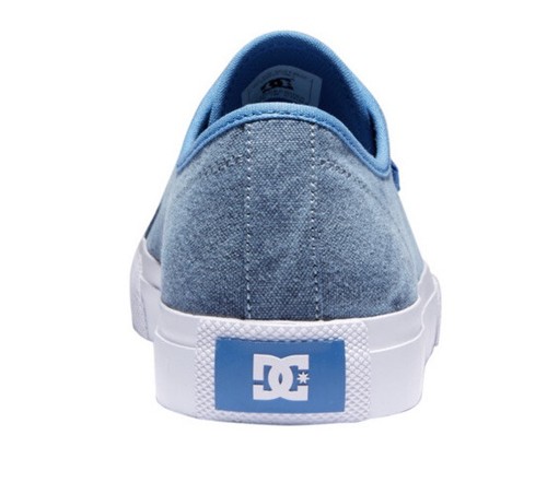 Dc manual Textile txse low Top Skate Shoe Blue Haze Mens 10 / Womens 11 ...