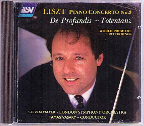 Steven MAYER: LISZT Piano Concerto 3 De Profundis Totentanz ASV CD ...