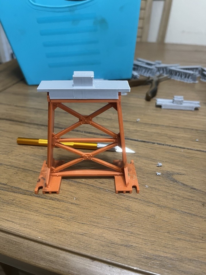 Lionel LNL649852 S AF FasTrack Adapter To American Flyer Trestle Set ...