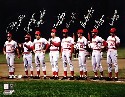 Cincinatti Reds "Big Red Machine" Autographed Signed Reprint Photo | eBay