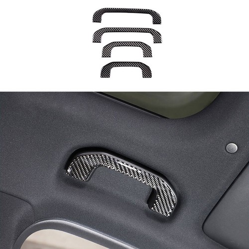 For Benz C-Class 2022-2024 Real Carbon Fiber Car Interior Roof handle ...