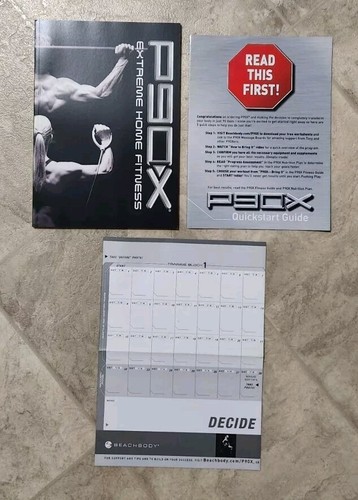 Beachbody BODI P90X Program Materials Only Tony Horton NEW | eBay