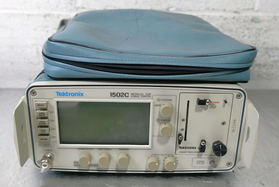 Tektronix 1502C Metallic TDR Cable Tester w/YT-1S Chart Recorder Module ...