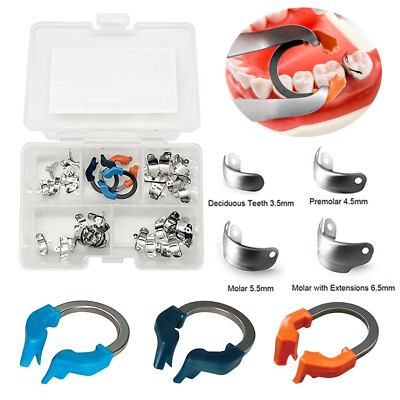 Dental Matrix Bands Ring Sectional Matrice Clamp Pliers Fit Palodent V3 ...