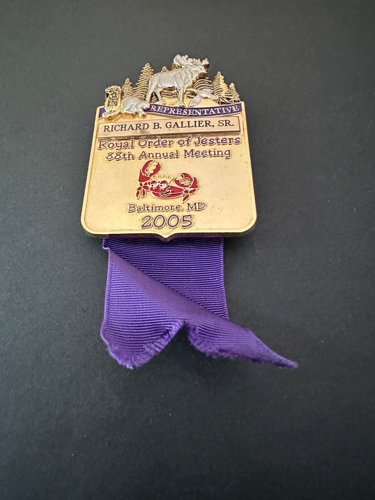Royal Order of Jesters Representative Badge 2005 Baltimore | eBay