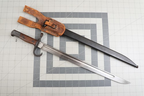 Imperial Japanese Army WWII Hooked Quillon Bright Blade Type 30 Arisaka ...