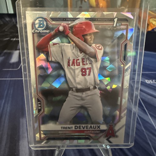 2021 Bowman Chrome Trent Deveaux 1st Bowman Atomic #BCP-94 Angels | eBay