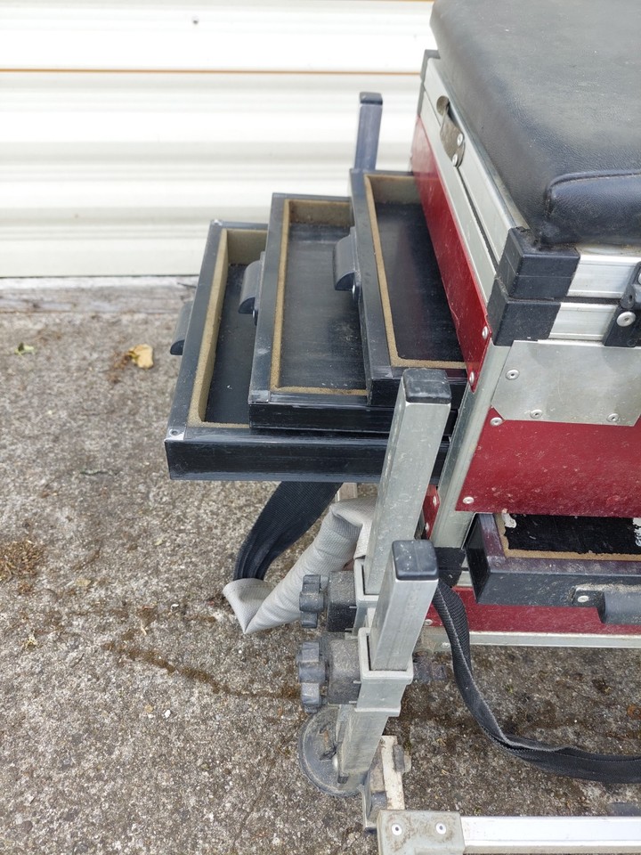Milo Fishing Seat Box.6 Draws Footplate .side Tray Fishing Box Tackle ...