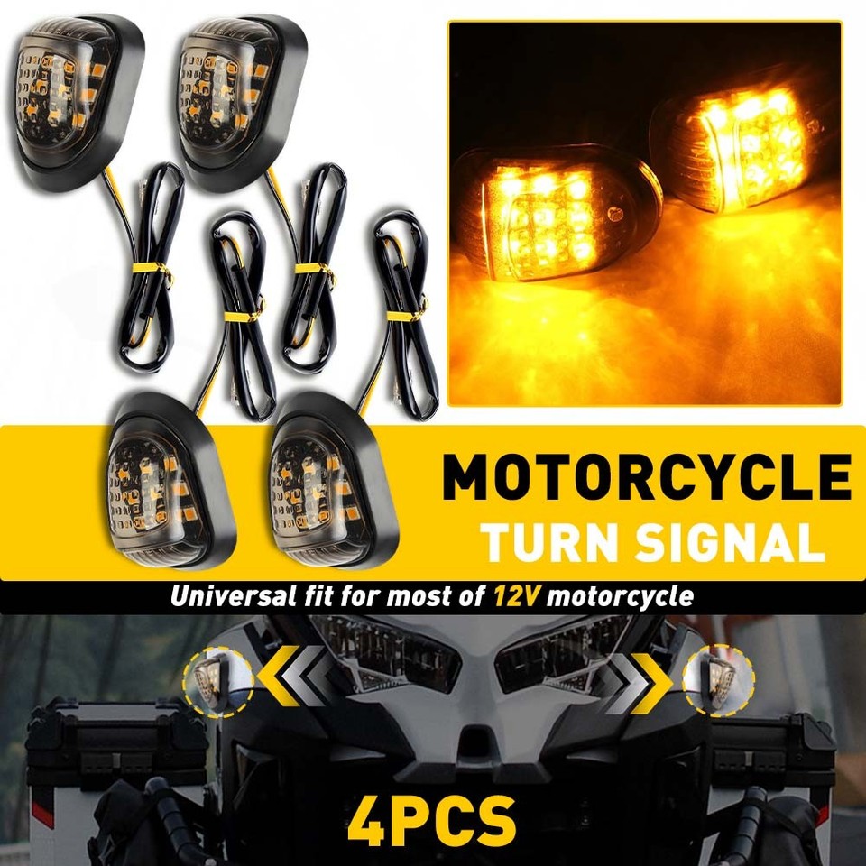 For YAMAHA YZF R7 2021-2024 2022 Flush Mount LED Turn Signals Indicator ...