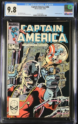 Captain America #286 - 1983 - Mike Zeck - Deathlok - CGC 9.8 | eBay