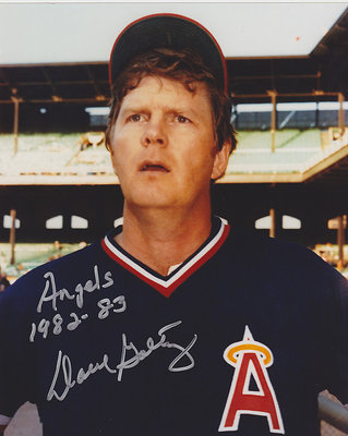 DAVE GOLTZ CALIFORNIA ANGELS ACTION SIGNED 8x10 | eBay