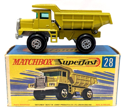 Matchbox Superfast 28 Mack Dump Truck - MIB | eBay UK