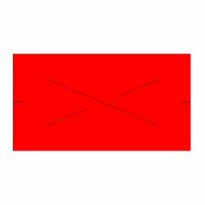 Garvey GX2212 Red Security Cut Labels for Garvey Labelers 22-6, 22-7 ...