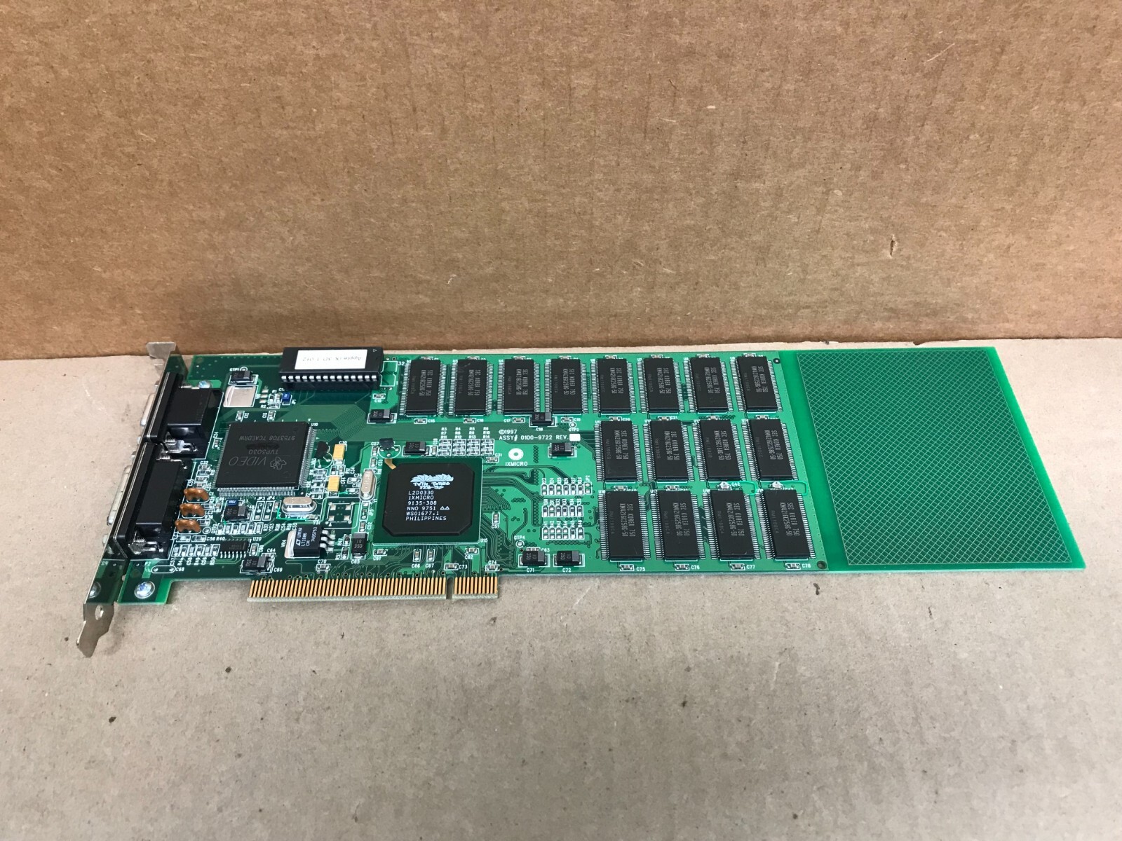 Vintage IXMicro Apple iX 3D 1.of2 PCI Video Card for Power Mac G4 ...