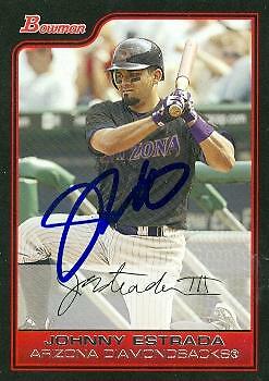 Johnny Estrada autographed Baseball Card (Arizona Diamondbacks) 2006 ...
