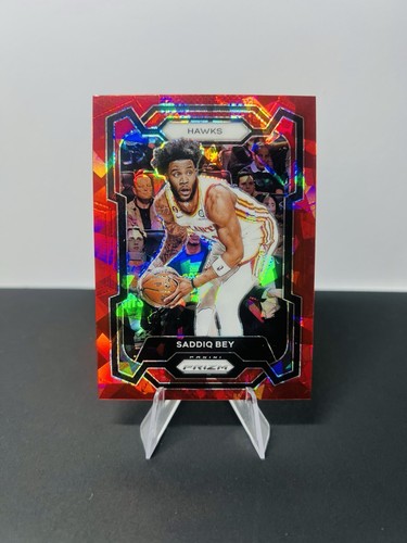 Saddiq Bey Red #213 - Atlanta Hawks - NBA - 2023-24 Panini Prizm - MINT ...