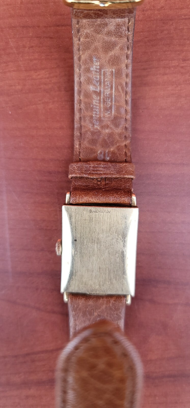 VINTAGE HAMILTON SQUARE SUB SECONDS WATCH | eBay