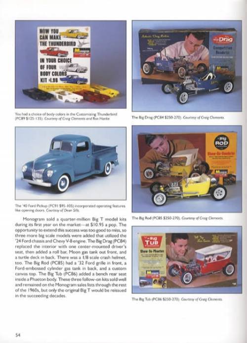 Vintage Monogram Models: Cars, Airplanes, Ships: Collector Price ...