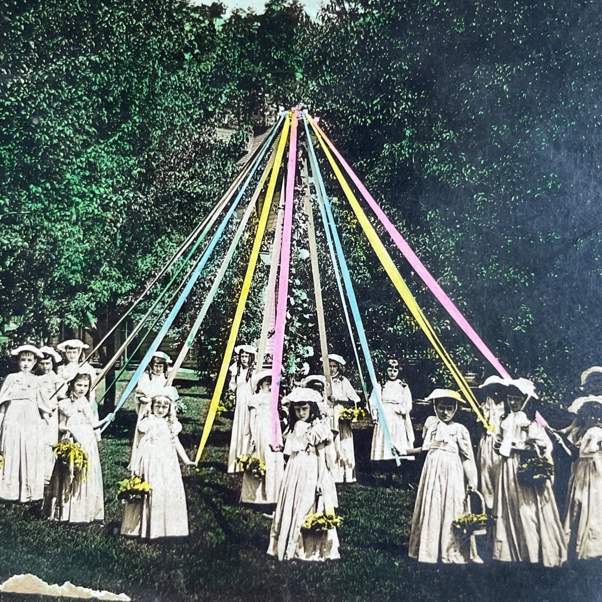 Vintage Maypole Dance