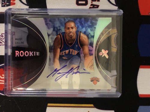 2006-07 NBA Fleer EX 64/899 Mardy Collins #63 Rookie Auto RC New York ...