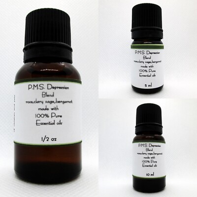 Essential Oil P.M.S Depression Blend 100% Pure Therapeutic Grade oil | eBay