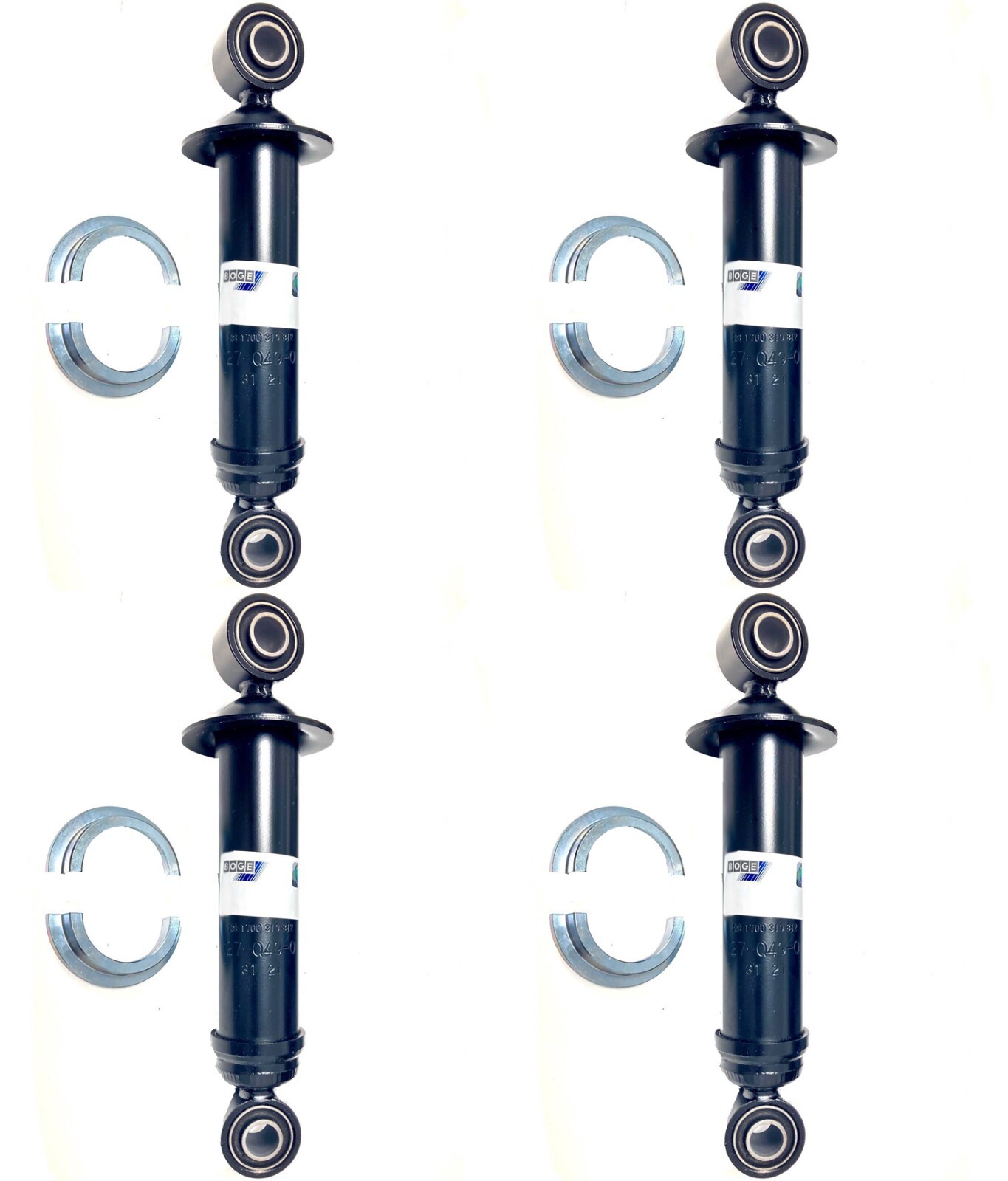C25951 C25939 E-TYPE 4 X REAR SPRINGS & BOGE SHOCK ABSORBERS SERIES 1 ...
