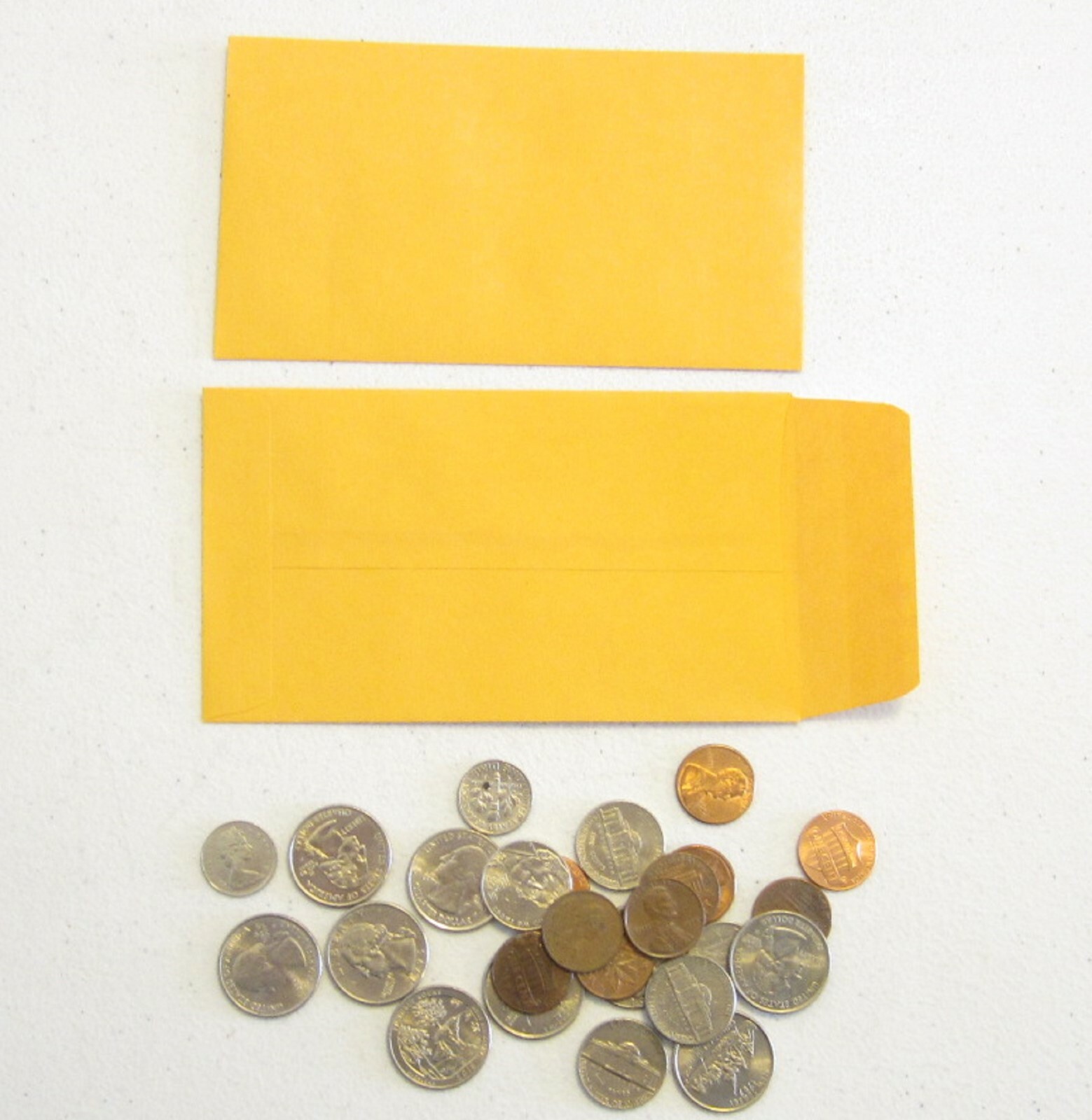 125 KRAFT COIN ENVELOPES SEED JEWELRY CHANGE ENVELOPE #5 1/2 SIZE 3.125 ...