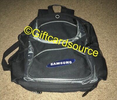 SAMSUNG LAPTOP BACKPACK CHECKMATE FRIENDLY COMPUTER PROMO BRAND NEW | eBay