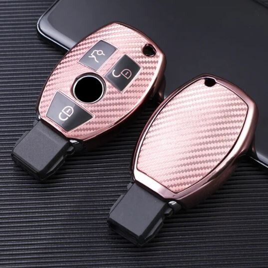 Soft Silicone Key Fob Cover for Mercedes W204, W211, A, B, C, E Class ...