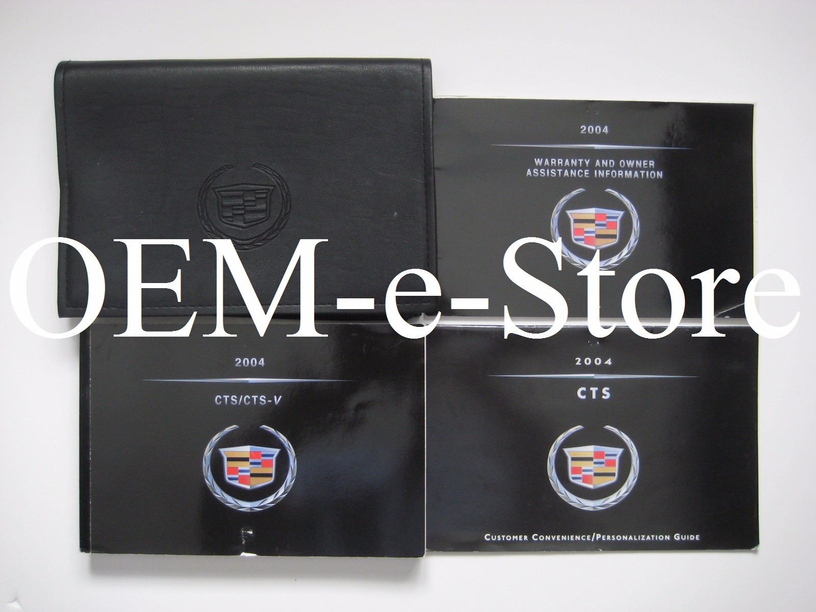 2004 Cadillac CTS CTS-V Owners Manual Owner's Literature handbook Set ...