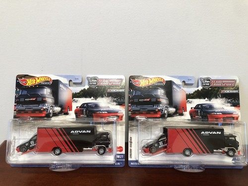 Hot Wheels - Nissan Skyline GT-R (BNR32) - Advan Team Transport - Lot ...
