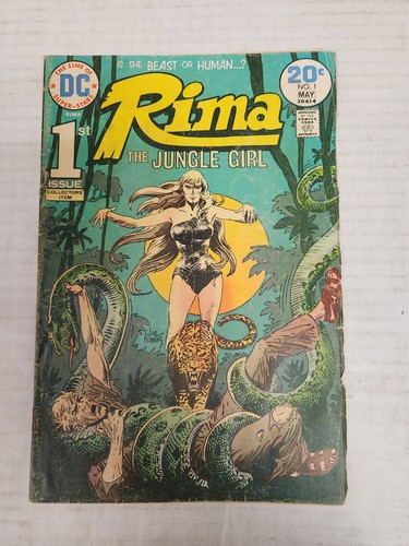 Rima The Jungle Girl 1-7 Complete Series 1st Appearance DC 1974 34 | eBay