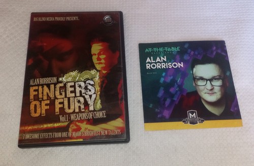 Alan Rorrison DVD Lot Card Coin Magic ACAAN Mentalism Key Phone Dollar ...