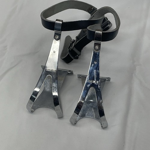 MKS Road Bike Track Fixie Toe Cages Clips NJS Stamp Large Japan ...