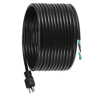 Replacement Power Cord 5-15P 3 Pin Connector Extension Cord Cable with ...