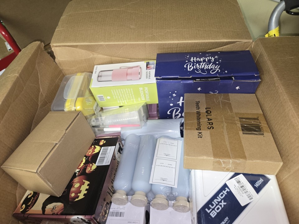 NEW SEALED AMAZON Mystery Large Box Liquidation General Merchandise Mix ...