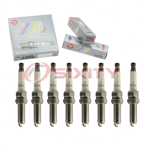 8 pc NGK 7764 SILMAR10A9S Laser Iridium Spark Plugs for 31910-MEN-A31 ...