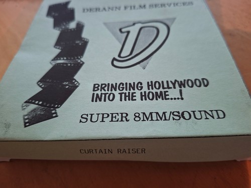 CURTAIN RAISER ADVERTS DAYSETS SUPER 8 COLOUR SOUND 120FT 8MM CINE FILM ...