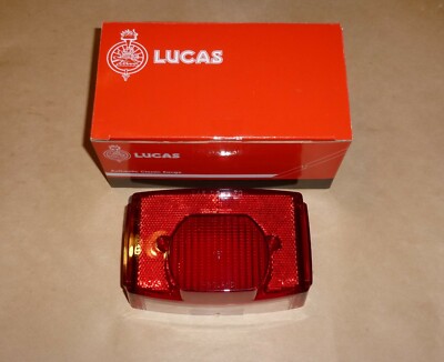 GENUINE LUCAS Tail Light LENS Triumph Norton 500 650 750 850 54584930 ...