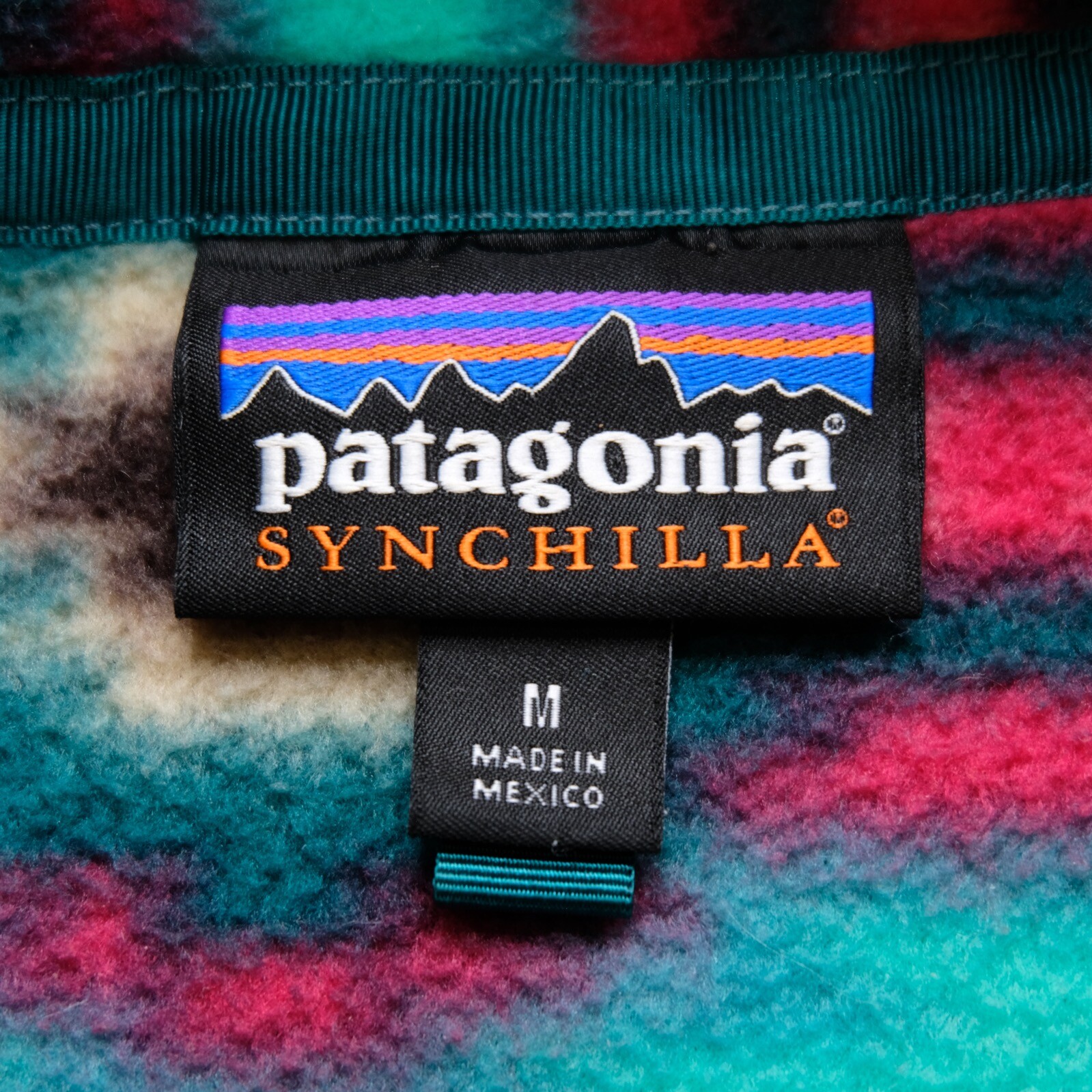 Rare VTG PATAGONIA Aztec Navajo Striped All Over Prin… - Gem