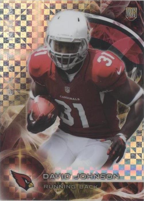 2015 Topps Platinum - Rookies David Johnson #130 X-Fractor (RC) for ...