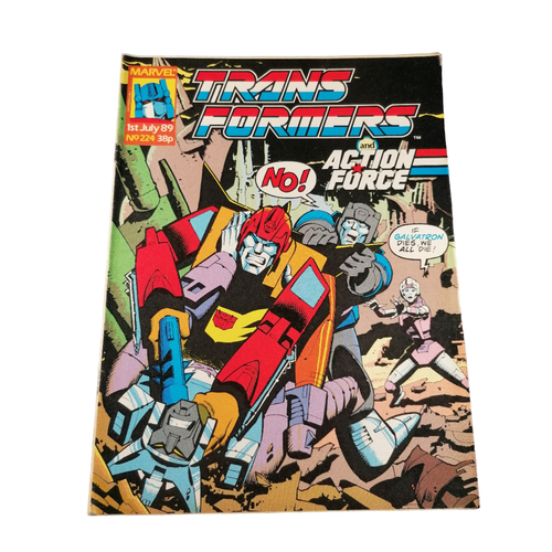 Transformateurs GB #224 Marvel GB 1st Juillet 1989 Bd G1 Gi Joe Avec Er ...